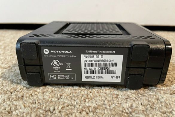 Motorola SB6121 SurfBoard Docsis 3.0 cable modem review