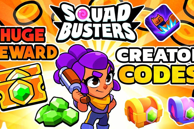 Squad Busters Creator Codes - October 2025